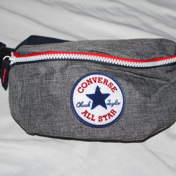 Converse | Bags | Converse All Star Waist Pack Large Gray New | Poshmark